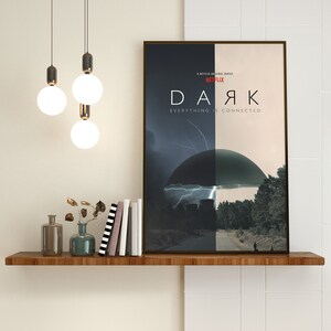 Dark Tv Series Poster Dark Poster Minimalist Tv Series Poster Vintage ...