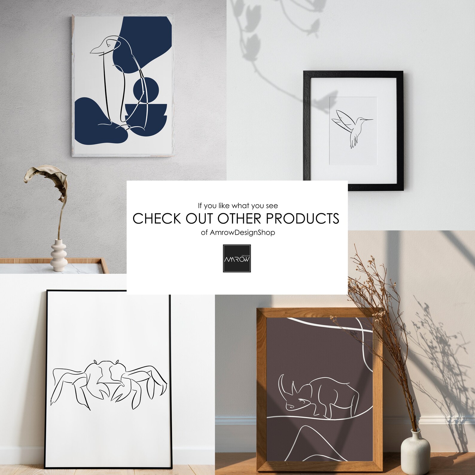 Grey Koala Printable Wall Art, Instant Digital Download, Picasso ...