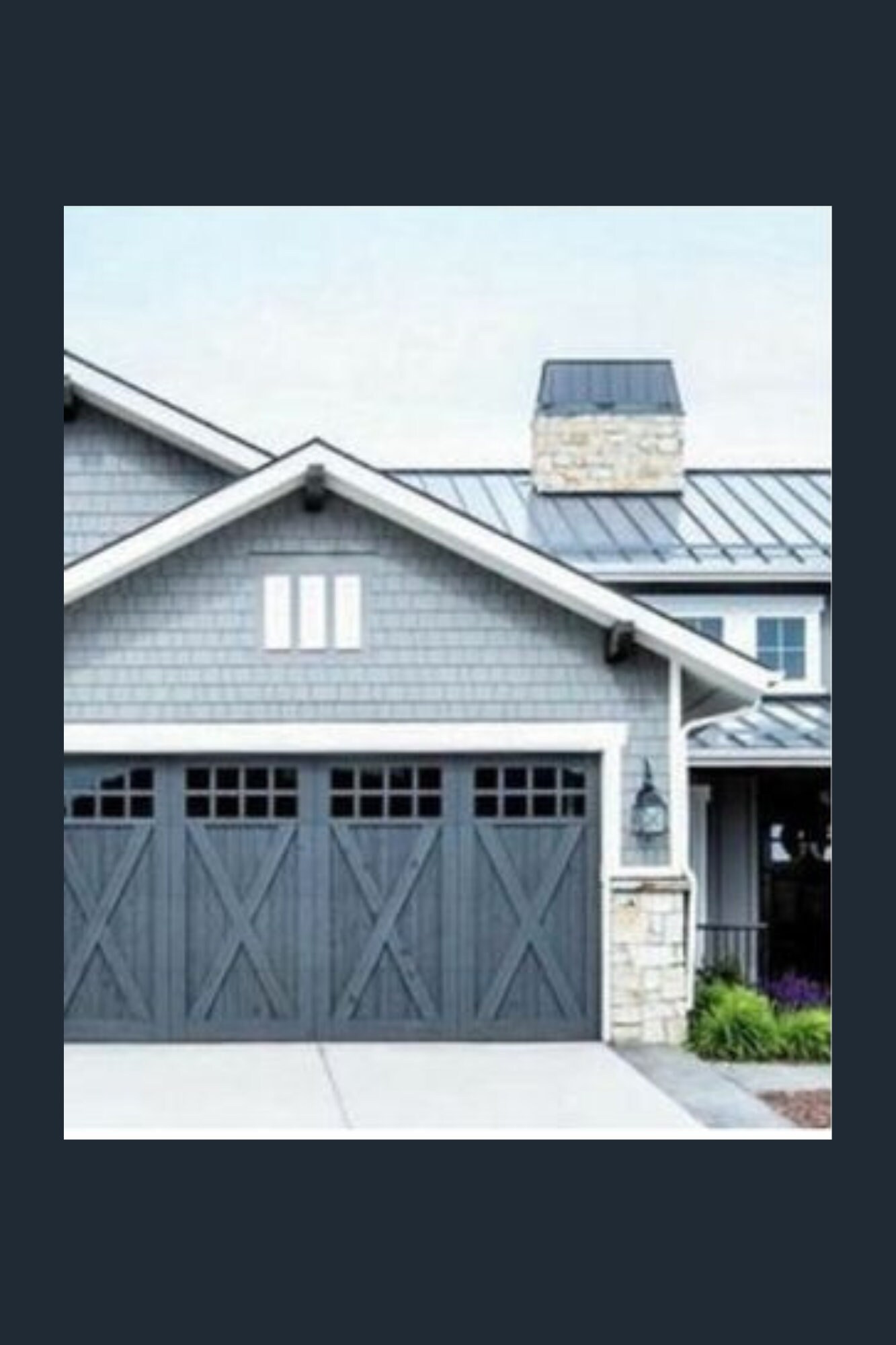 Cottage Core Blue Home Exterior Paint Color Palette Home Renovation ...