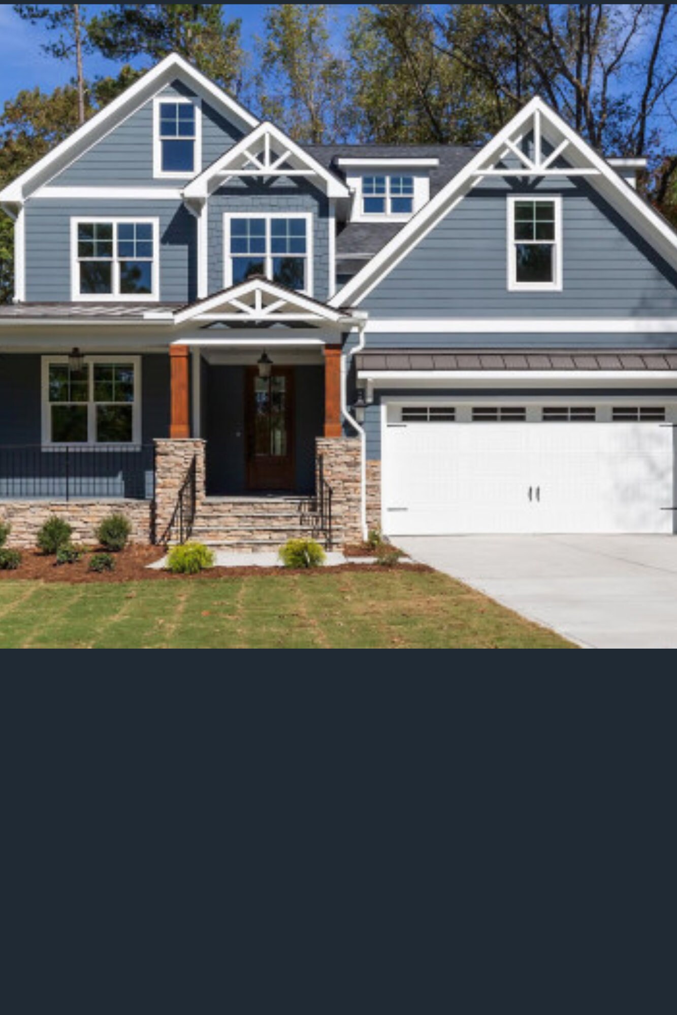 Cottage Core Blue Home Exterior Paint Color Palette Home Renovation ...