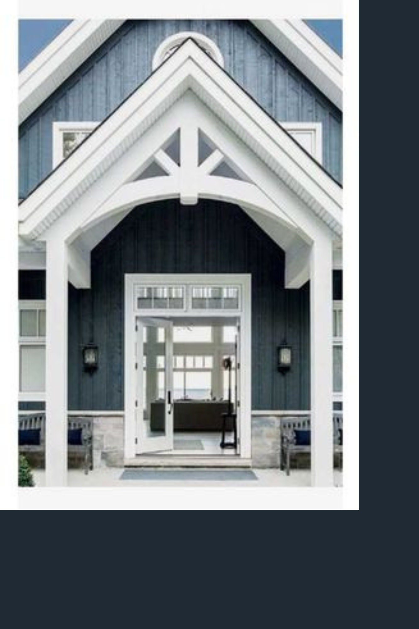 Cottage Core Blue Home Exterior Paint Color Palette Home Renovation ...