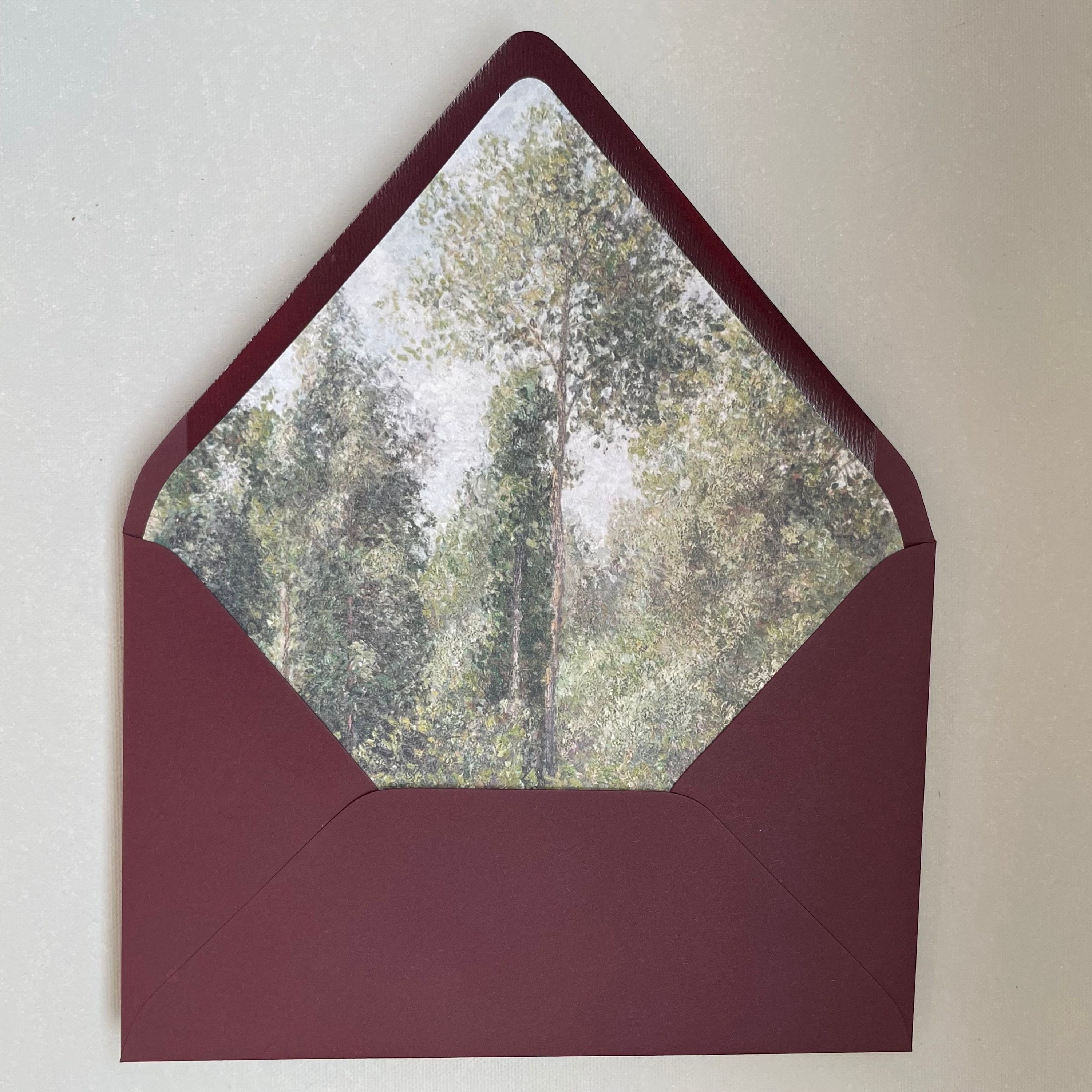 Fine Art Lined Envelopes, Set of 25, A7 Envelopes-fits 5x7 Invitations ...