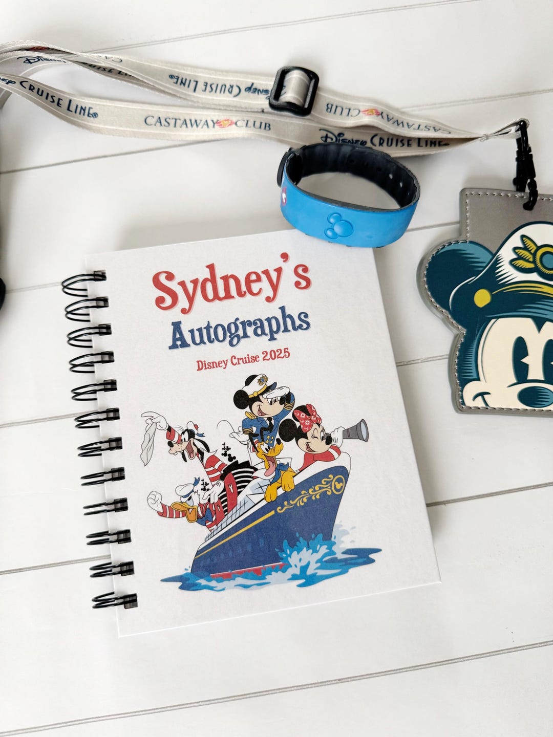 Disney Cruise Autograph Book WITH Photo Sleeves, Disney, Autograph ...