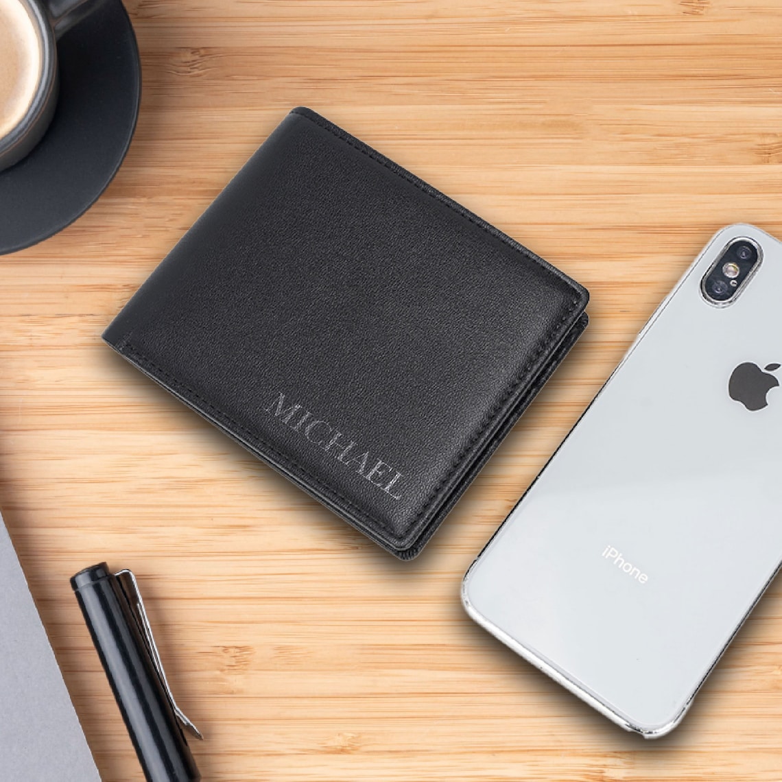 Personalized Wallet Custom Wallet Mens Wallet Engraved Wallet - Etsy