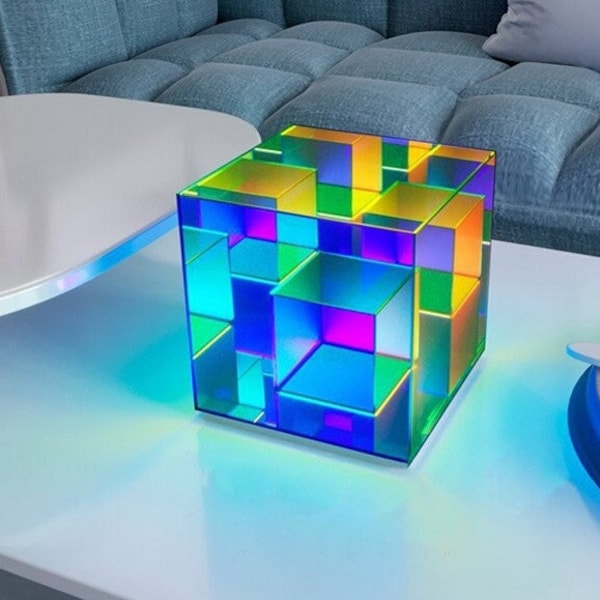 Led Infinity Mirror Cube - Etsy