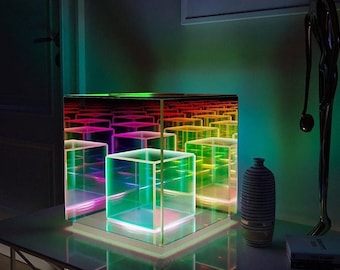 Led Infinity Hypercube - Etsy