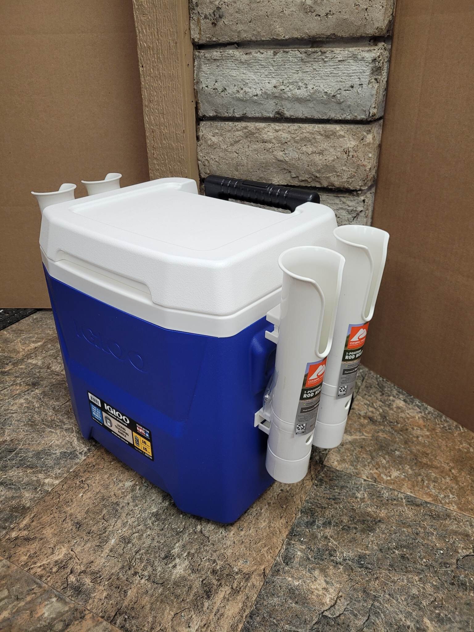 Fishing Rod Holder Cooler Cart Good for Pier Dock Land Fish Pole - Etsy