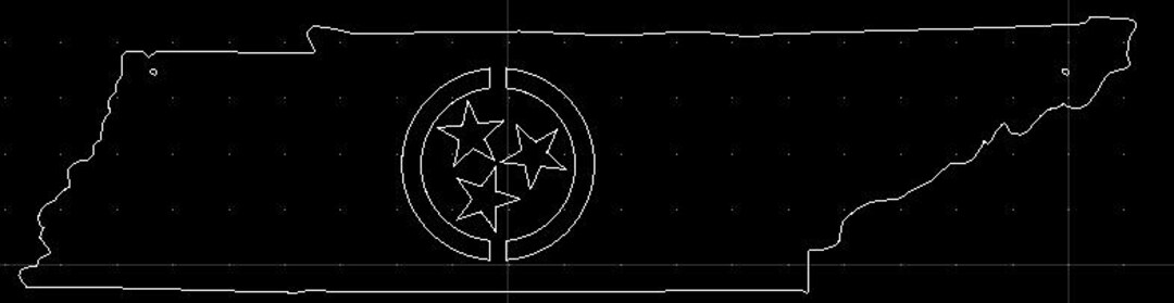 Tennessee DXF File - Etsy