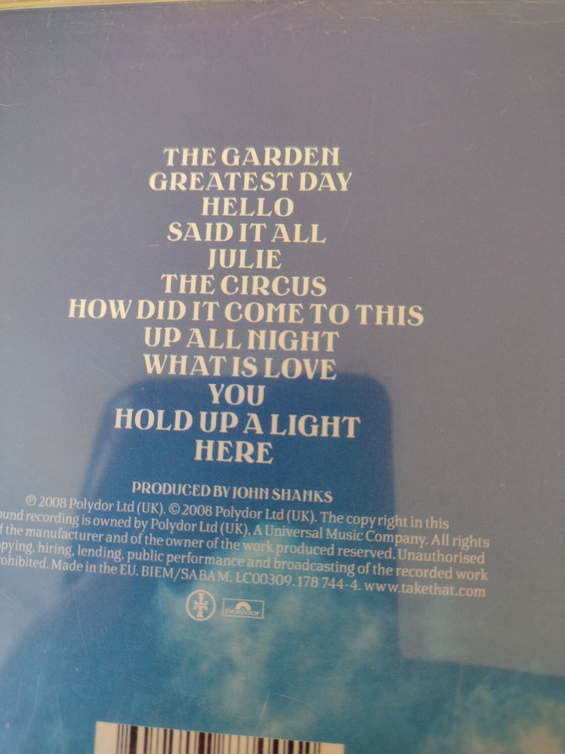 The Circus. Take That Cd - Etsy