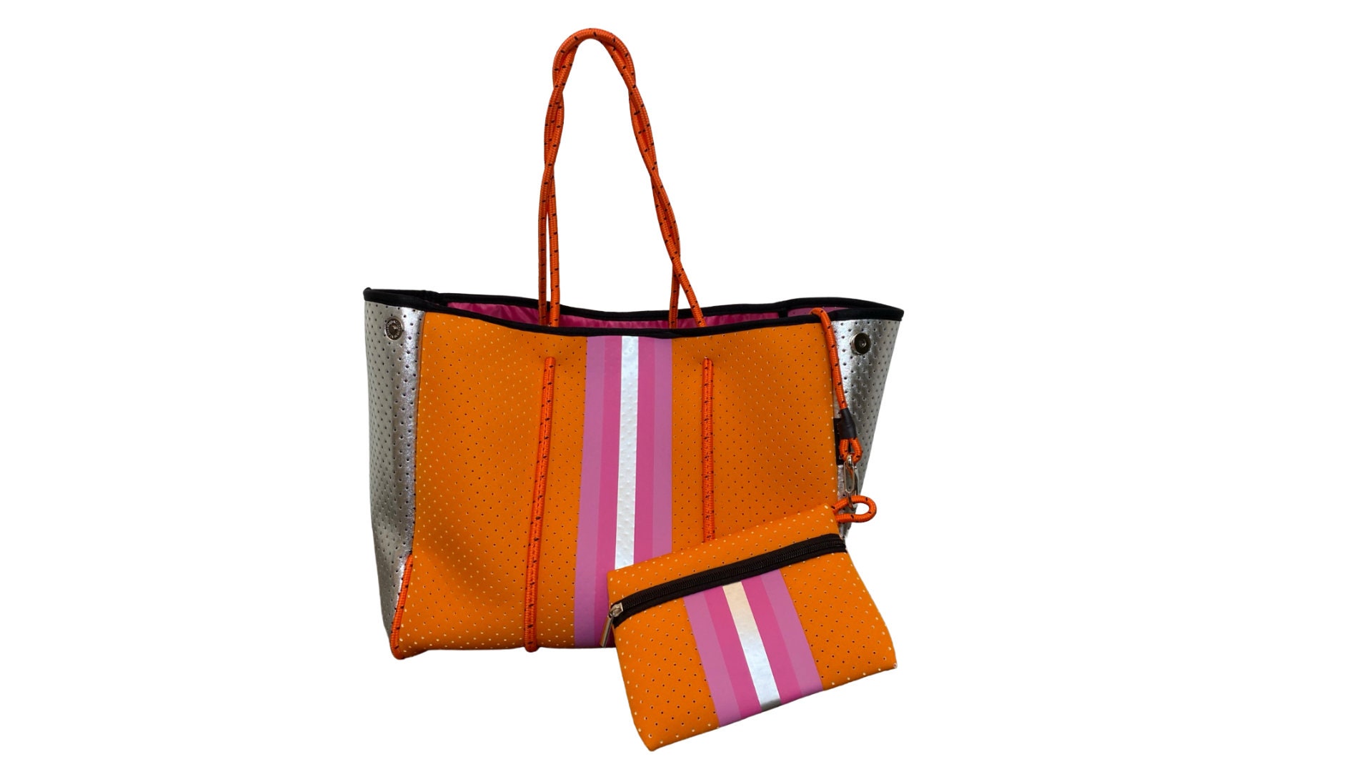 Neoprene Tote Bag Large Carryall Sports Travel Gym Studio - Etsy