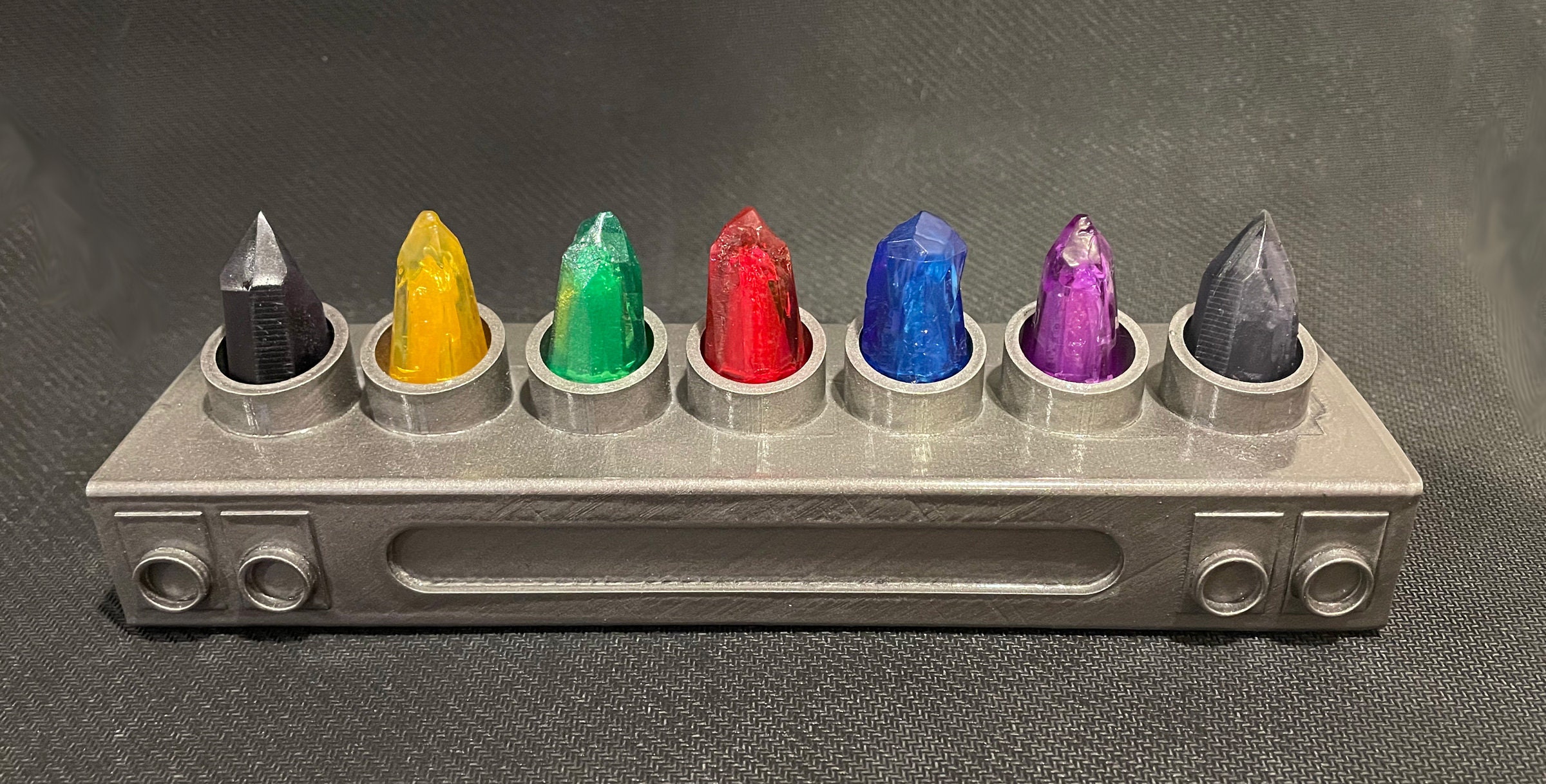 Kyber Crystal Light-up Stand includes Rechargeable USB LED - Etsy