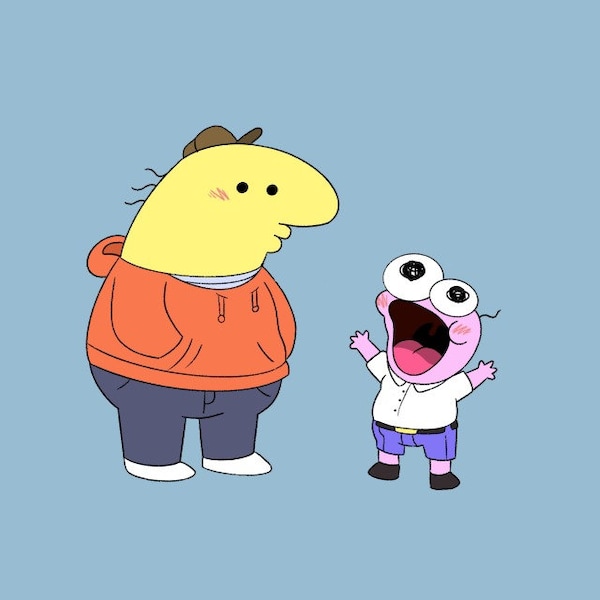 Smiling Friends Poster Paper - Etsy