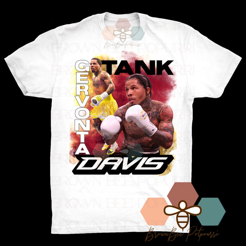 Gervonta Tank Davis PNG DTF DTG Digital Print - Etsy