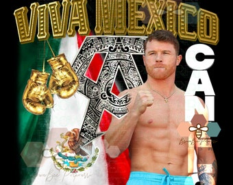 Canelo Alvarez PNG for DTF DTG Sublimation Digital Print Transfer Shirt Print - Etsy