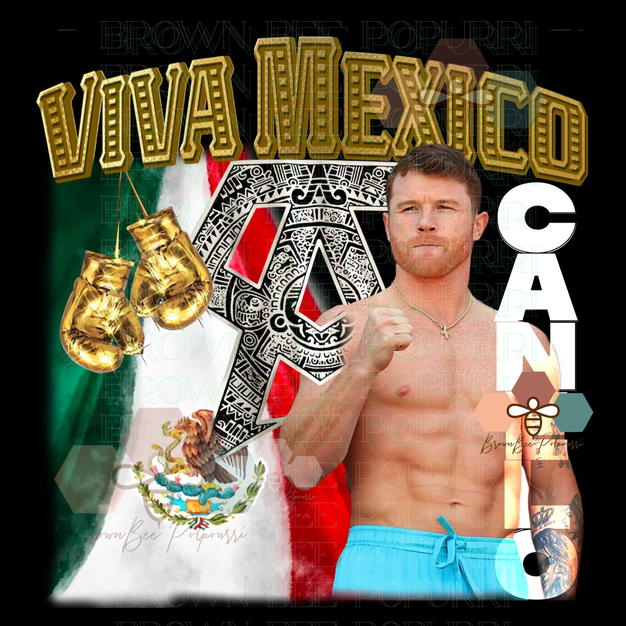 Canelo Alvarez PNG Saul Canelo for DTF DTG Sublimation Digital Print ...
