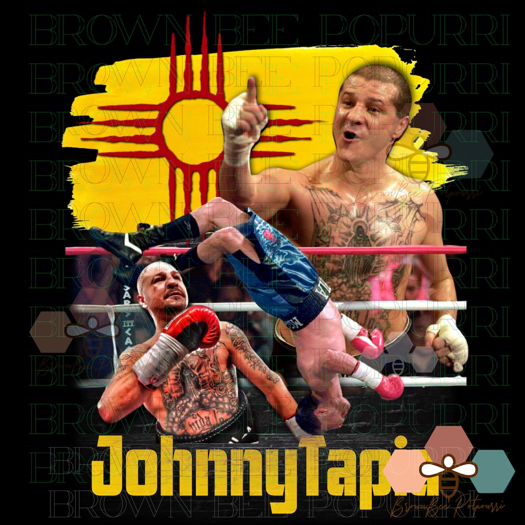 Johnny Tapia PNG DTF DTG Sublimation Digital Print Transfer Shirt Print ...