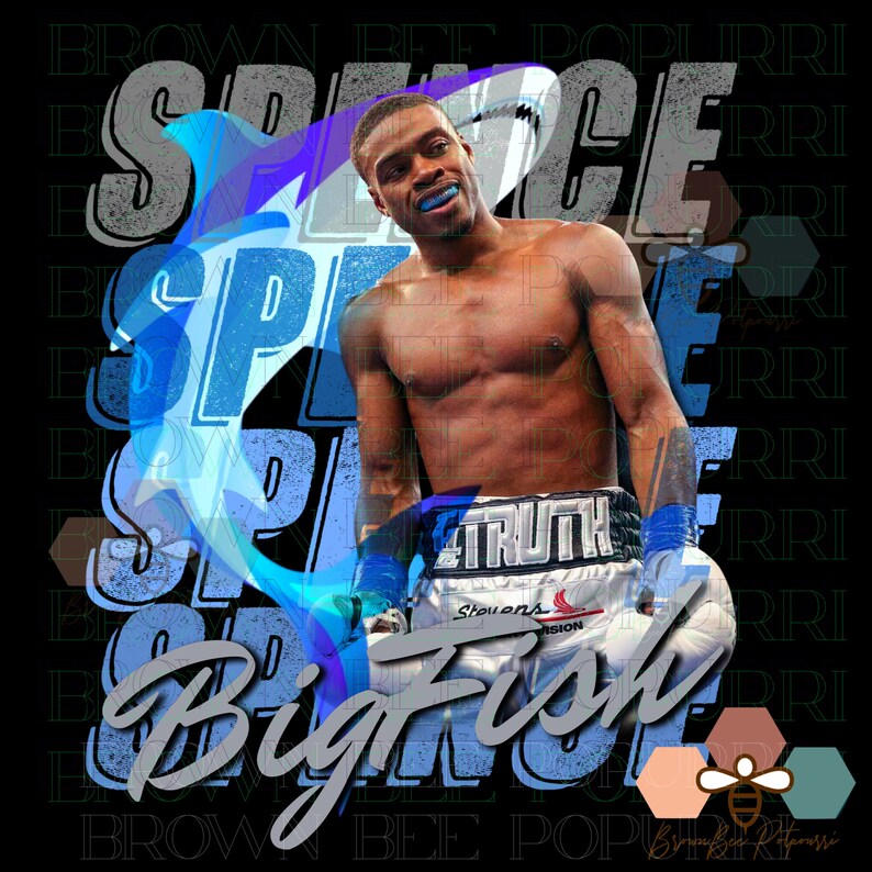 Errol Spence Jr PNG for DTF DTG or Sublimation Big Fish the - Etsy