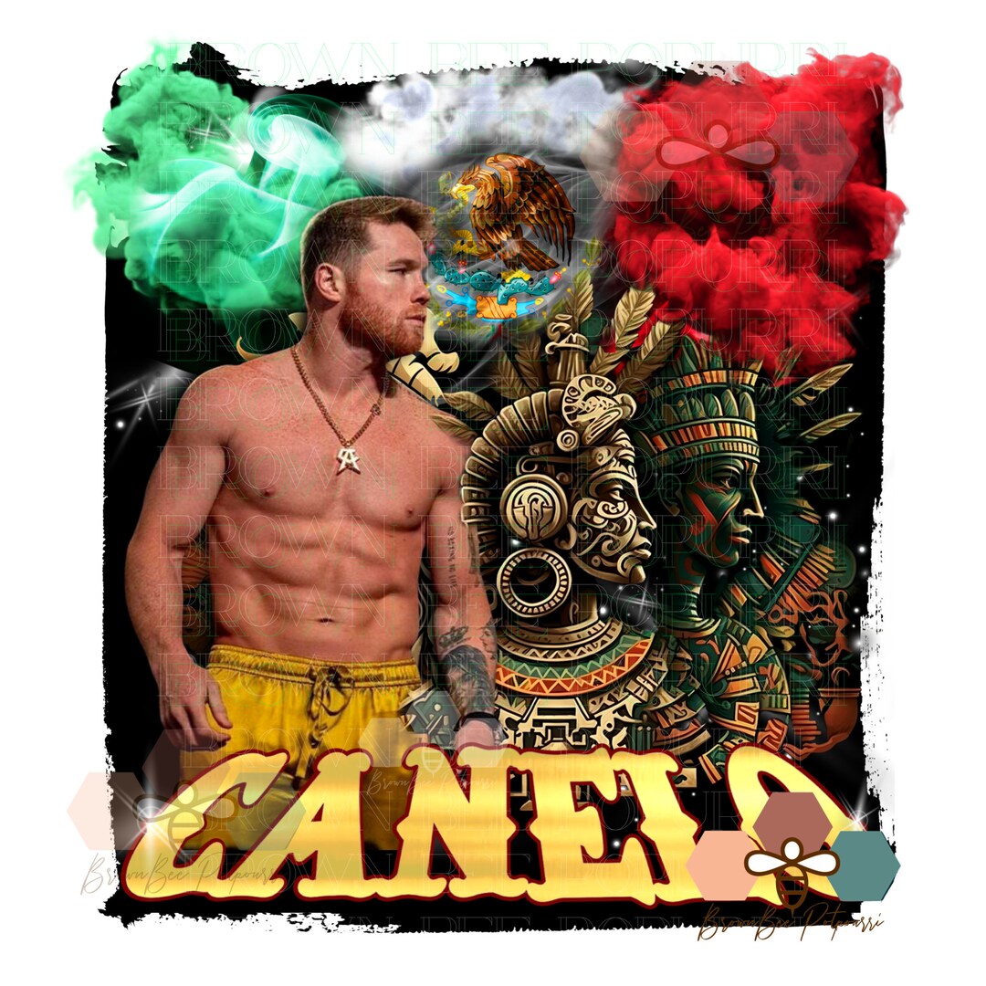 Canelo Alvarez Saul PNG for DTF Digital Print Transfer DTG - Etsy UK