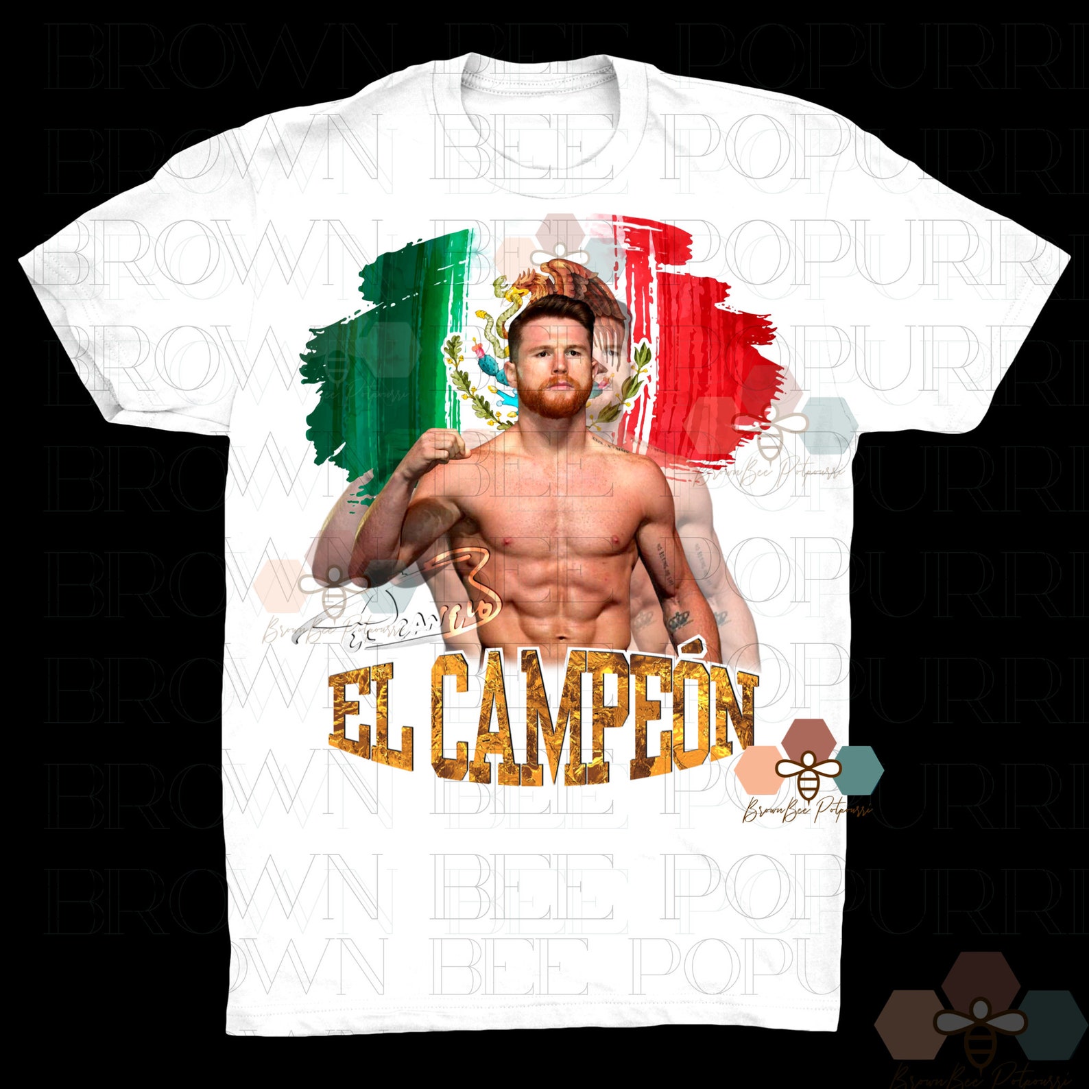 Canelo Alvarez PNG Saul El Canelo Digital Campeón Image for DTF DTG - Etsy