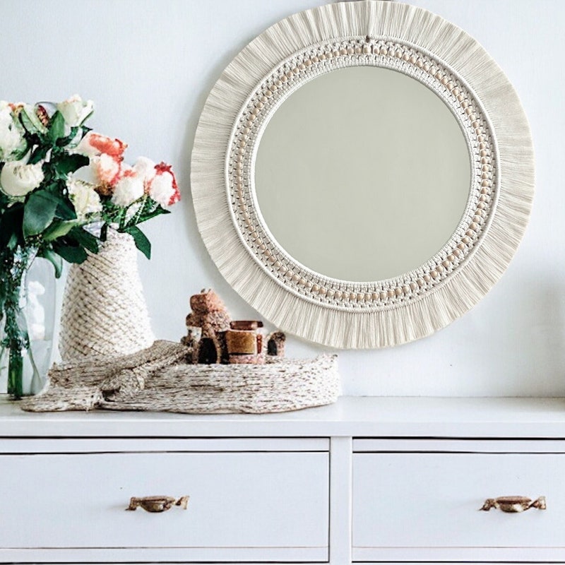 White Macrame - Etsy