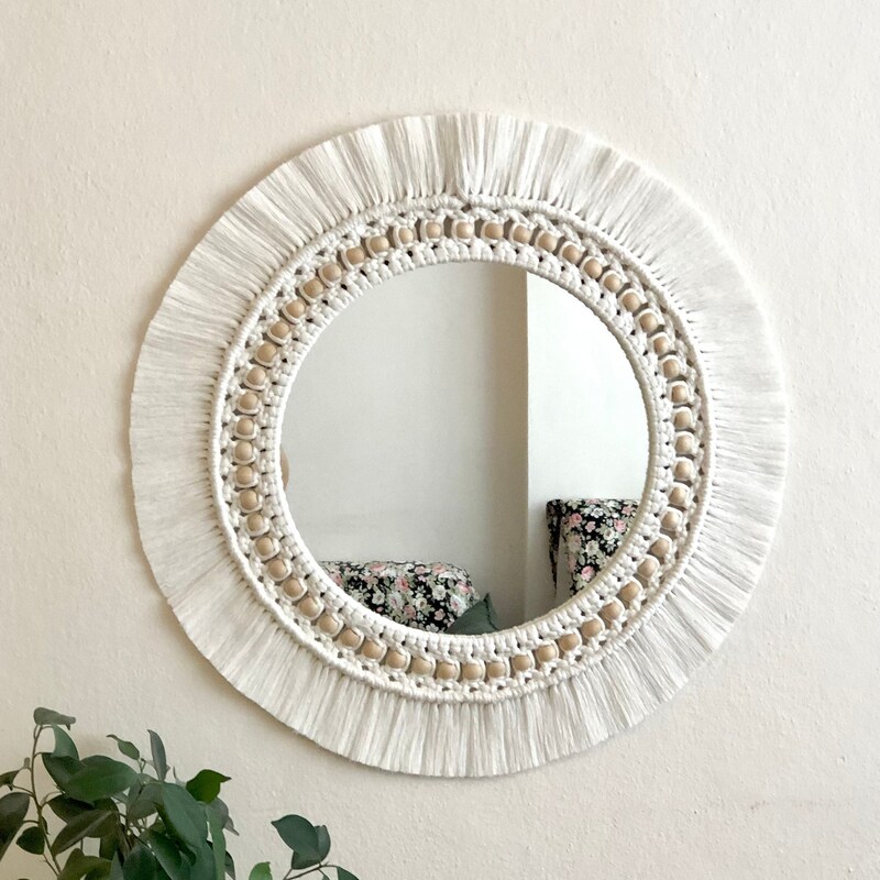 White Macrame - Etsy