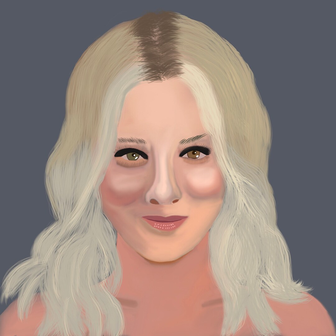 Kaley Cuoco - 6 Versions Included - Etsy