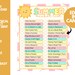 Editable Summer to Do List, Kids Bucket List Printable, Custom Summer ...