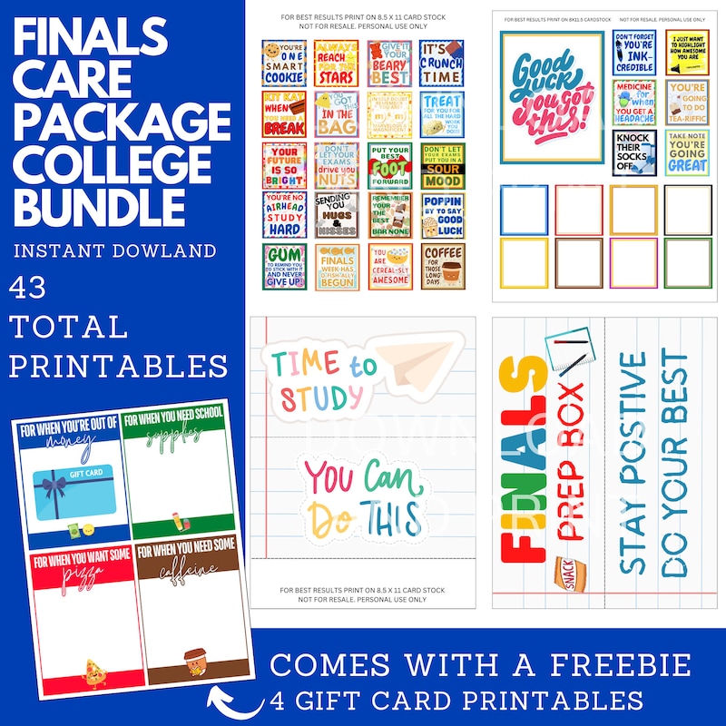 Care Package Box Stickers - Etsy