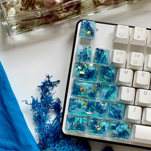 Resin Keycaps for Mechanical Keyboard - Etsy