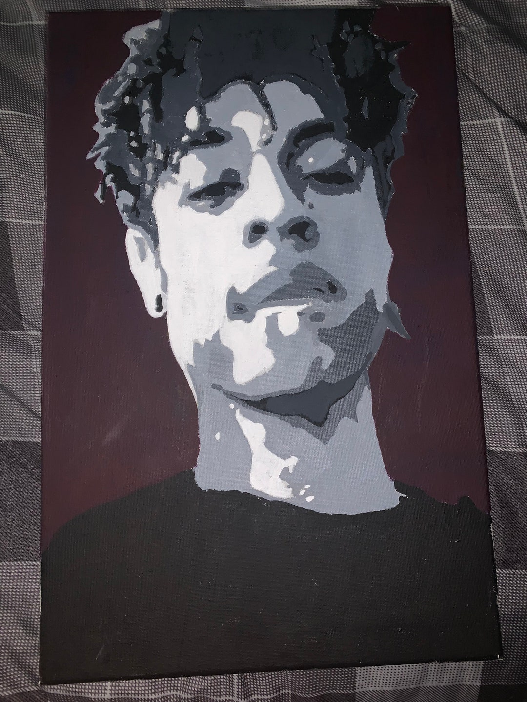 Scarlxrd Posterized Portrait - Etsy