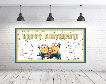 Minecraft Birthday Banner ~ DIGITAL FILE ~ - Etsy