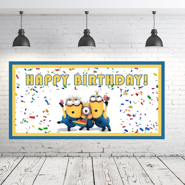 Minion Banner - Etsy