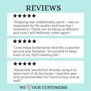 2024 Reading Bookmark Library Card Bookmark Book Tracker Bookmark ...