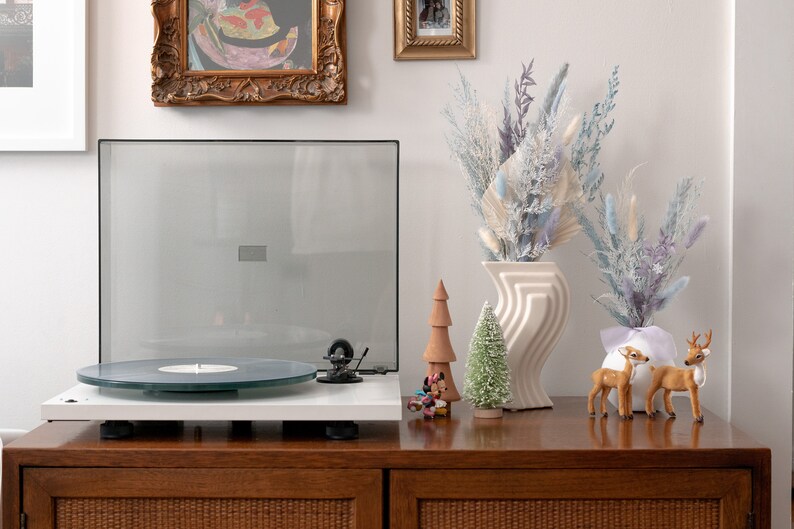 Elsa Mini Frozen Inspired Dried Flower Arrangement Winter - Etsy