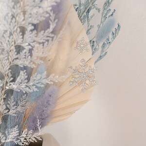 Elsa Frozen Inspired Dried Flower Arrangement, Winter Home Decor ...