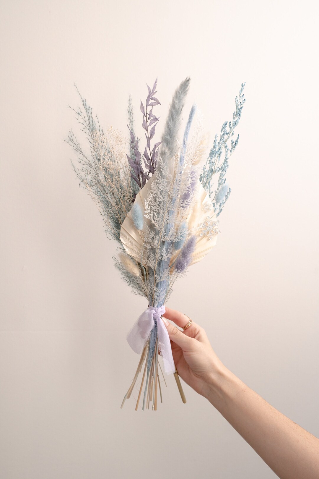Elsa Frozen Inspired Dried Flower Arrangement, Winter Home Decor ...
