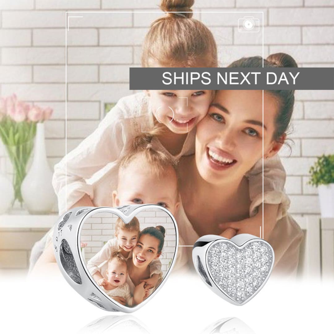 Custom Photo Charm of Bracelet, Fits Pandora Bracelet,individual ...