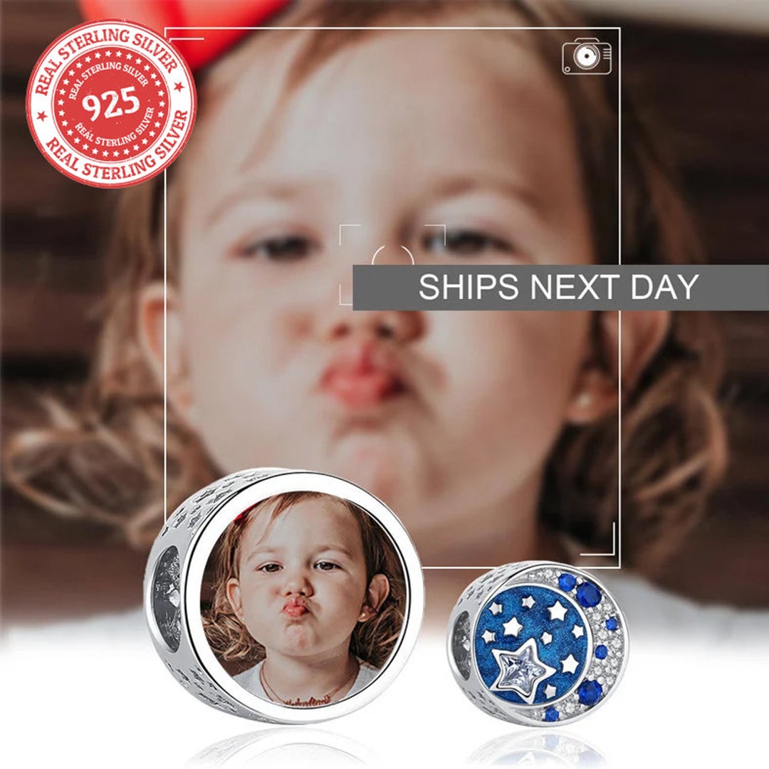 Custom Photo Charm of Bracelet, Fits Pandora Bracelet,individual ...