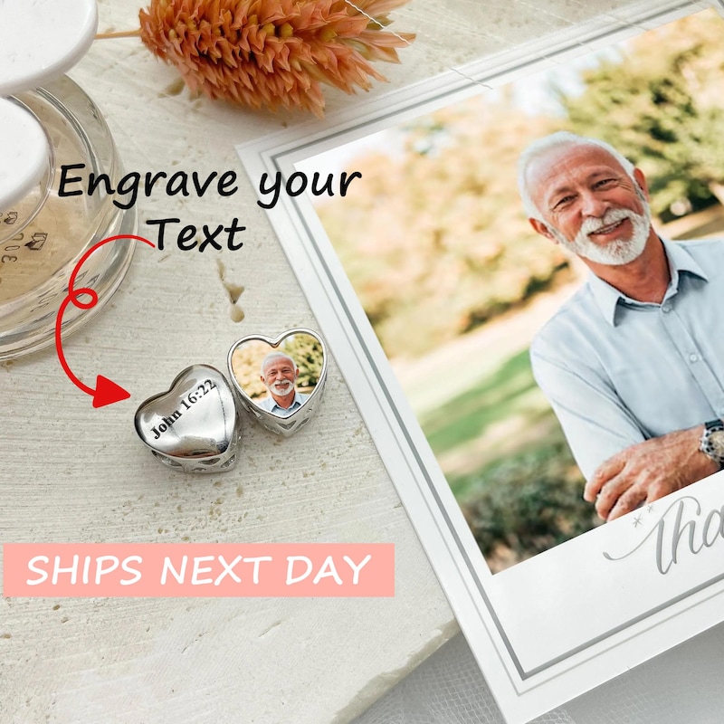 Gold Photo Italian Charm - Etsy