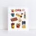 Foods of Canada Print | Canada Poster | Canada Art | Poutine ...