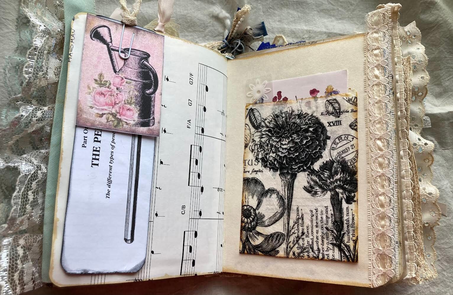 Beautiful Ladies Junk Journal - Etsy