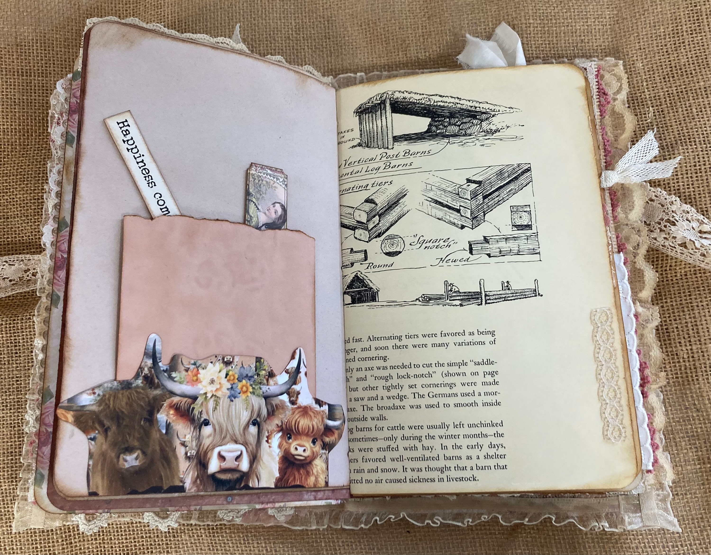 Highland Cow Journal - Etsy