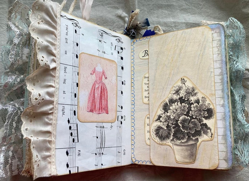 Beautiful Ladies Junk Journal - Etsy