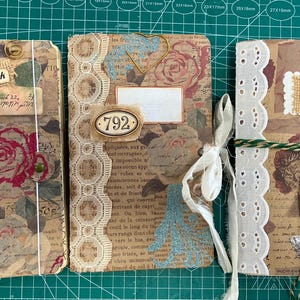 Three Handmade Notebooks - Etsy