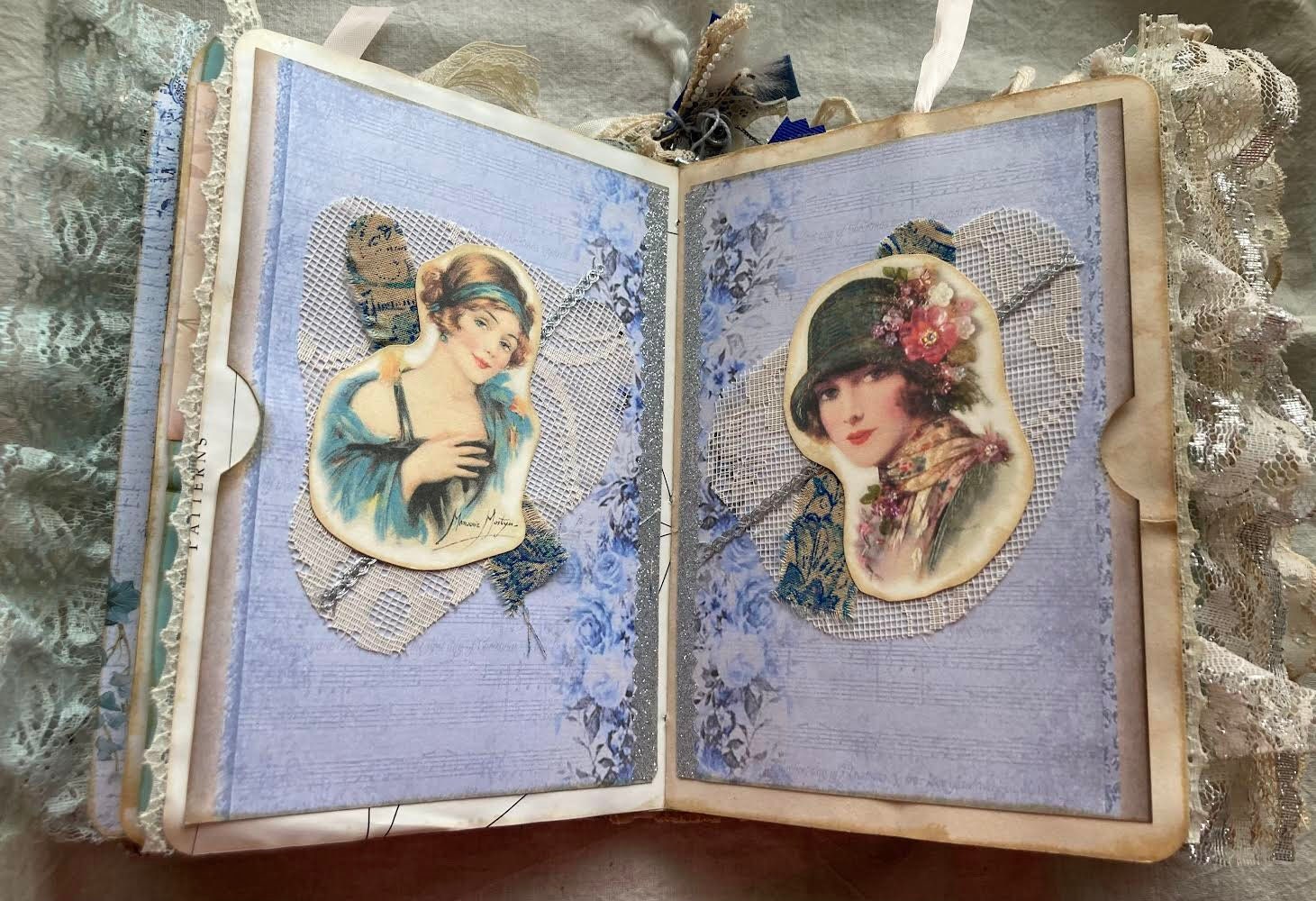 Beautiful Ladies Junk Journal - Etsy