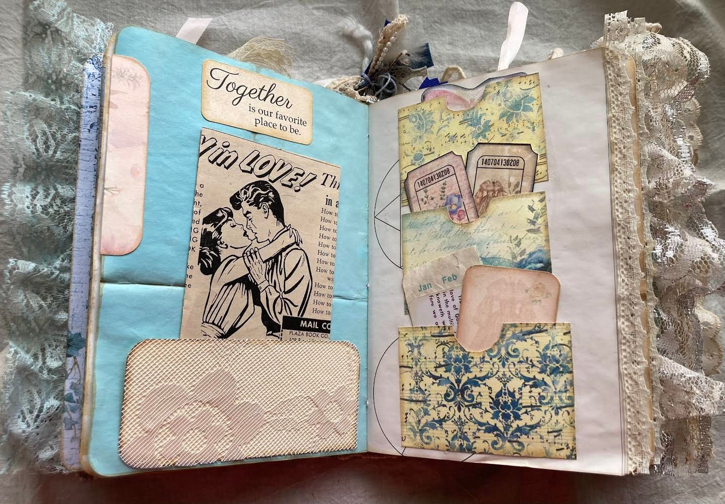 Beautiful Ladies Junk Journal - Etsy
