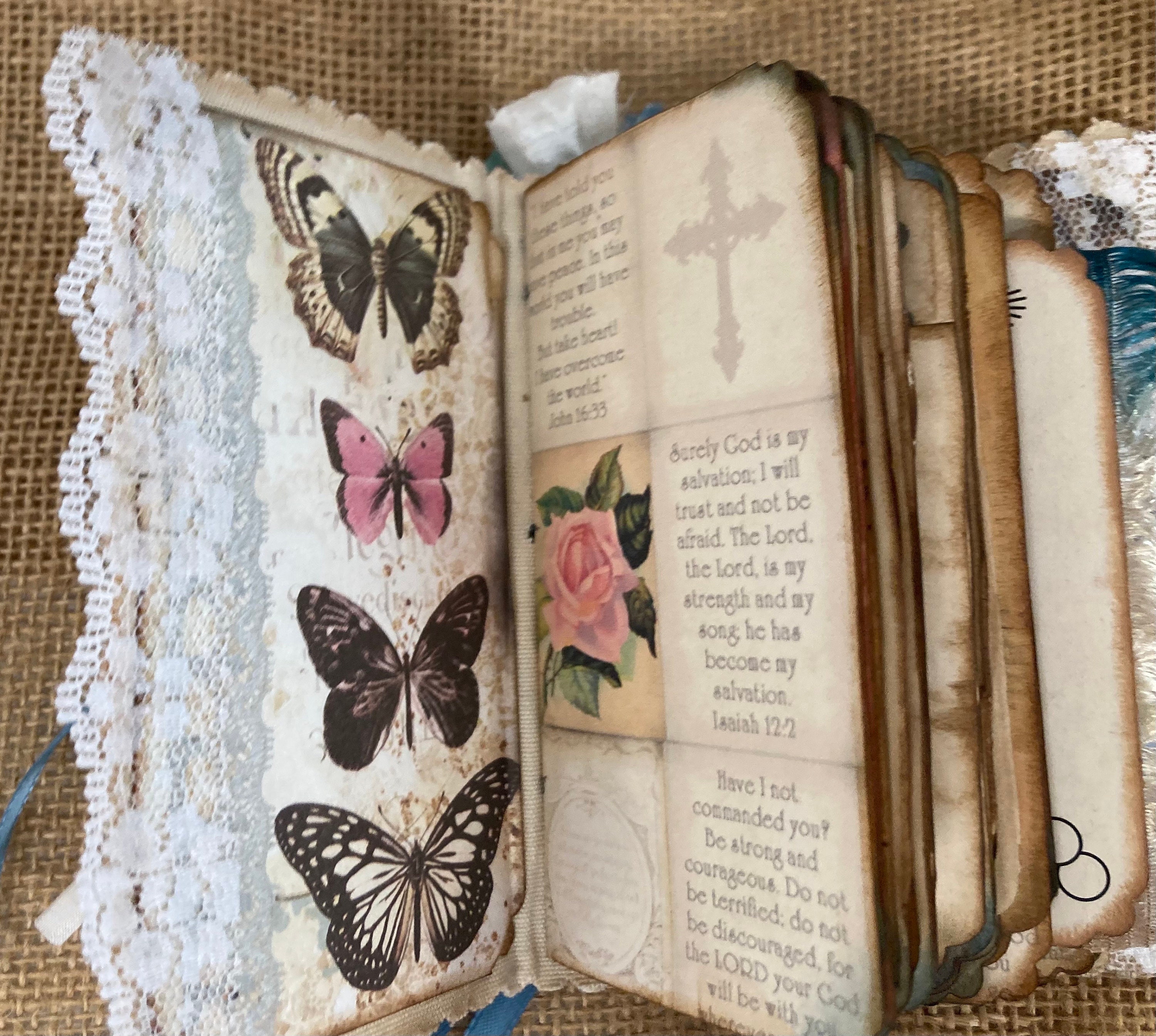 Butterfly Trilogy Mini Journals - Etsy