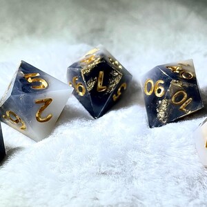 Check Mate Handmade Artisan Polyhedral Dice Set - Etsy
