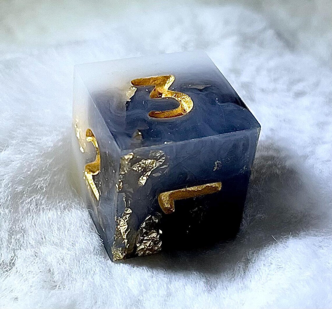 Check Mate Handmade Artisan Polyhedral Dice Set - Etsy