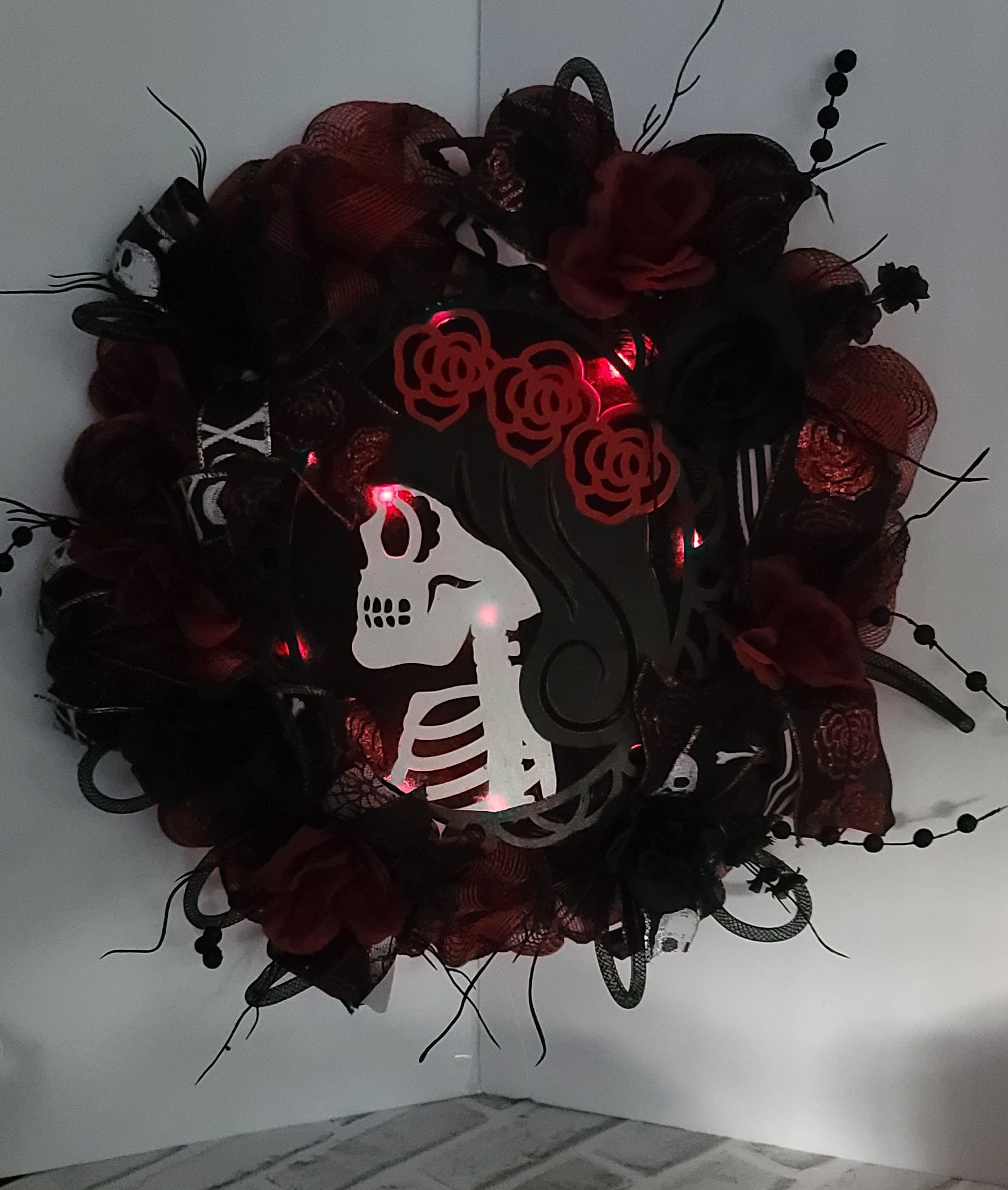 Wreath - Horror Movie Wreath* Scary Clown* Krueger* Jack* Ghostface ...